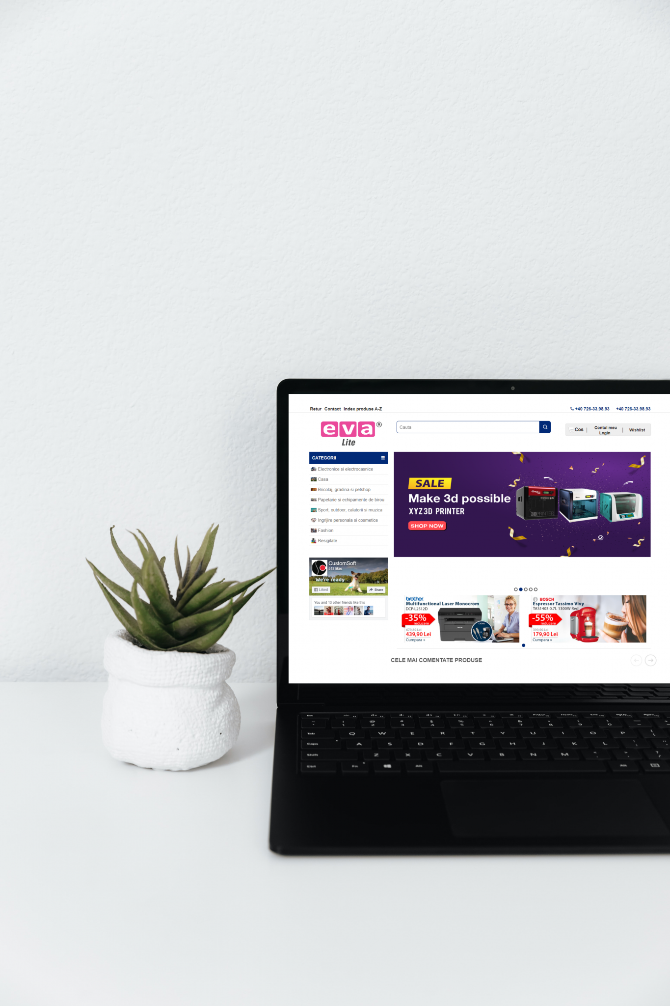 Eva e-commerce - the platform adapted to your needs - CustomSoft